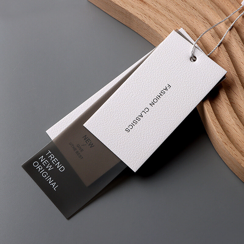 Custom Printed Hang Tag for Clothing & Sewing Accessories | Custom Logo ...