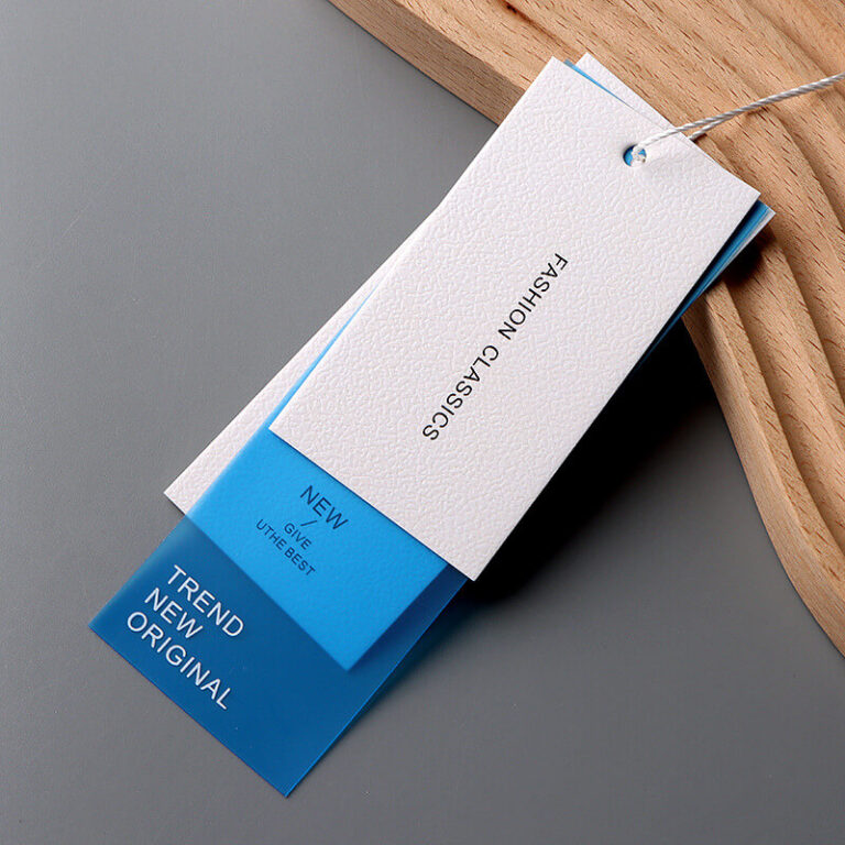 Custom Printed Hang Tag for Clothing & Sewing Accessories | Custom Logo ...