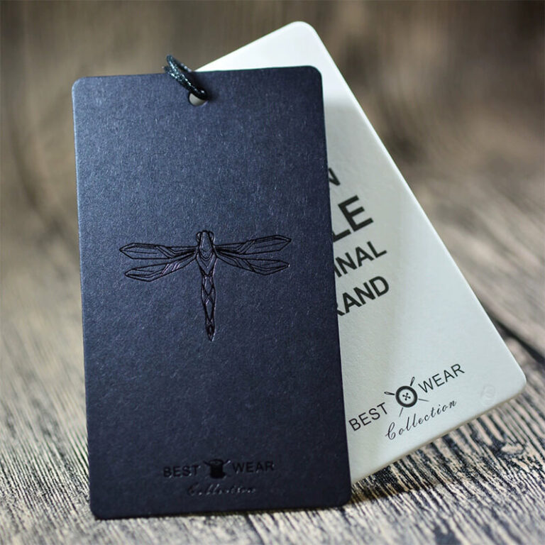 Custom Printed Hang Tag for Clothing & Sewing Accessories | Custom Logo ...
